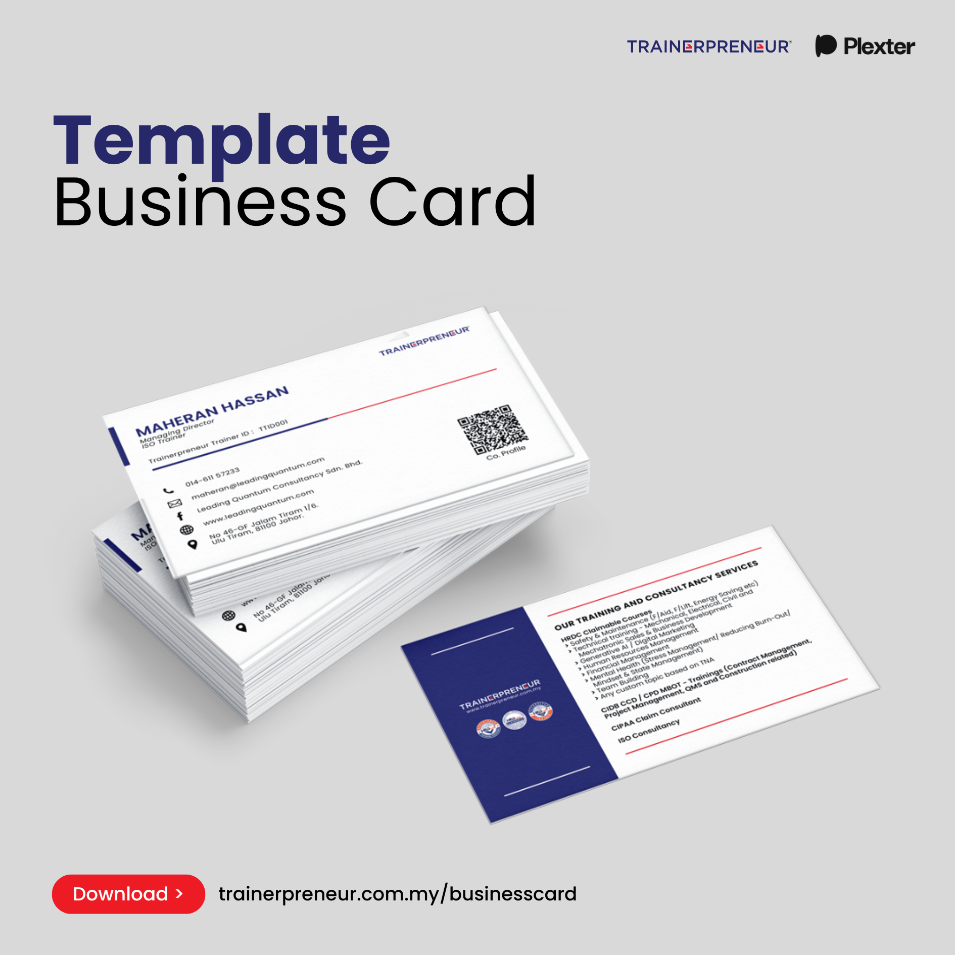 Business Card - Trainerpreneur