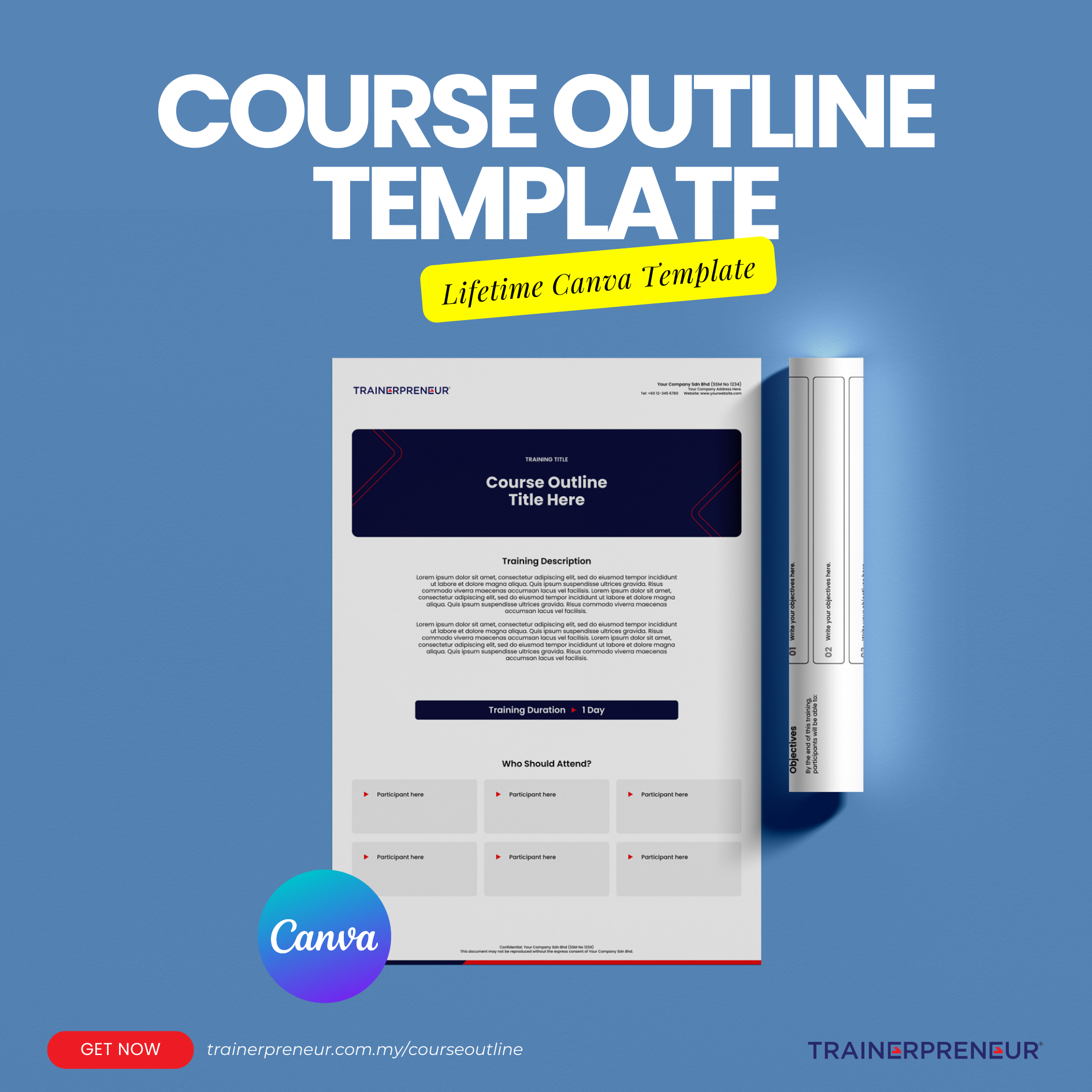 Course Outline - Trainerpreneur